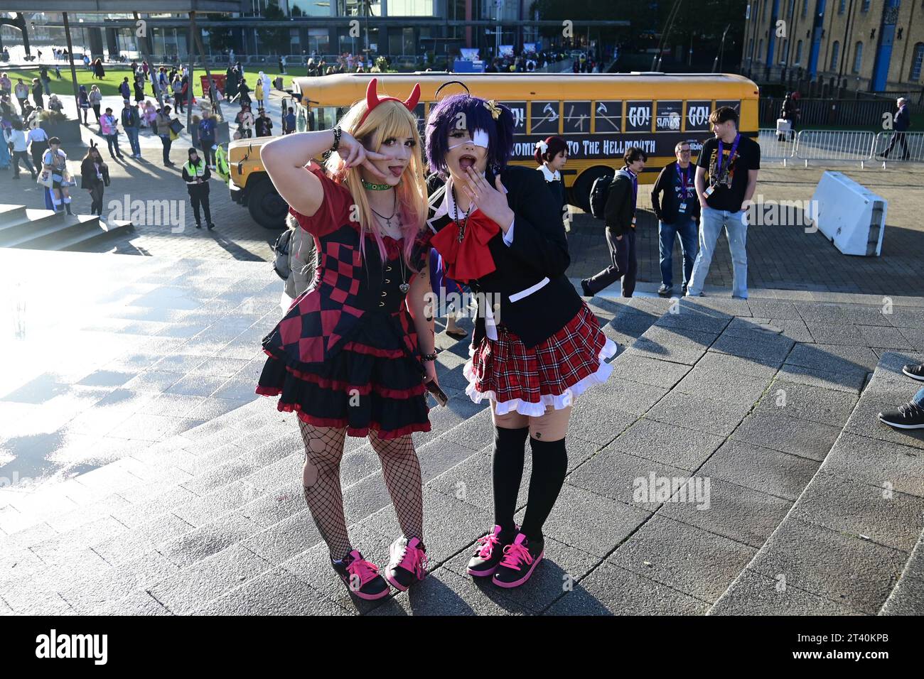 ExCeL London, UK, 27th October 2023. MCM Comic Con London 2023 at ExCeL ...