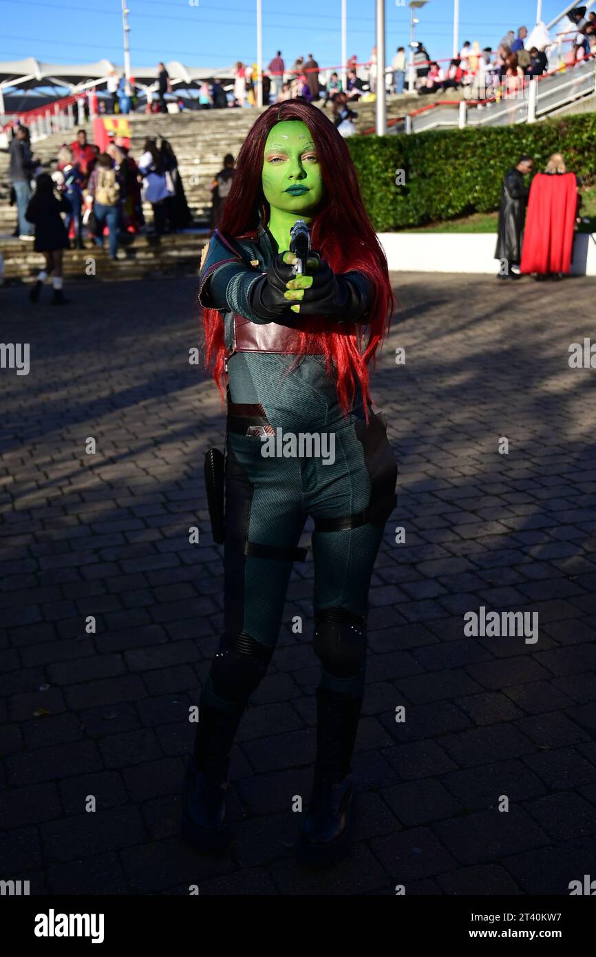 ExCeL London, UK, 27th October 2023. MCM Comic Con London 2023 at ExCeL ...