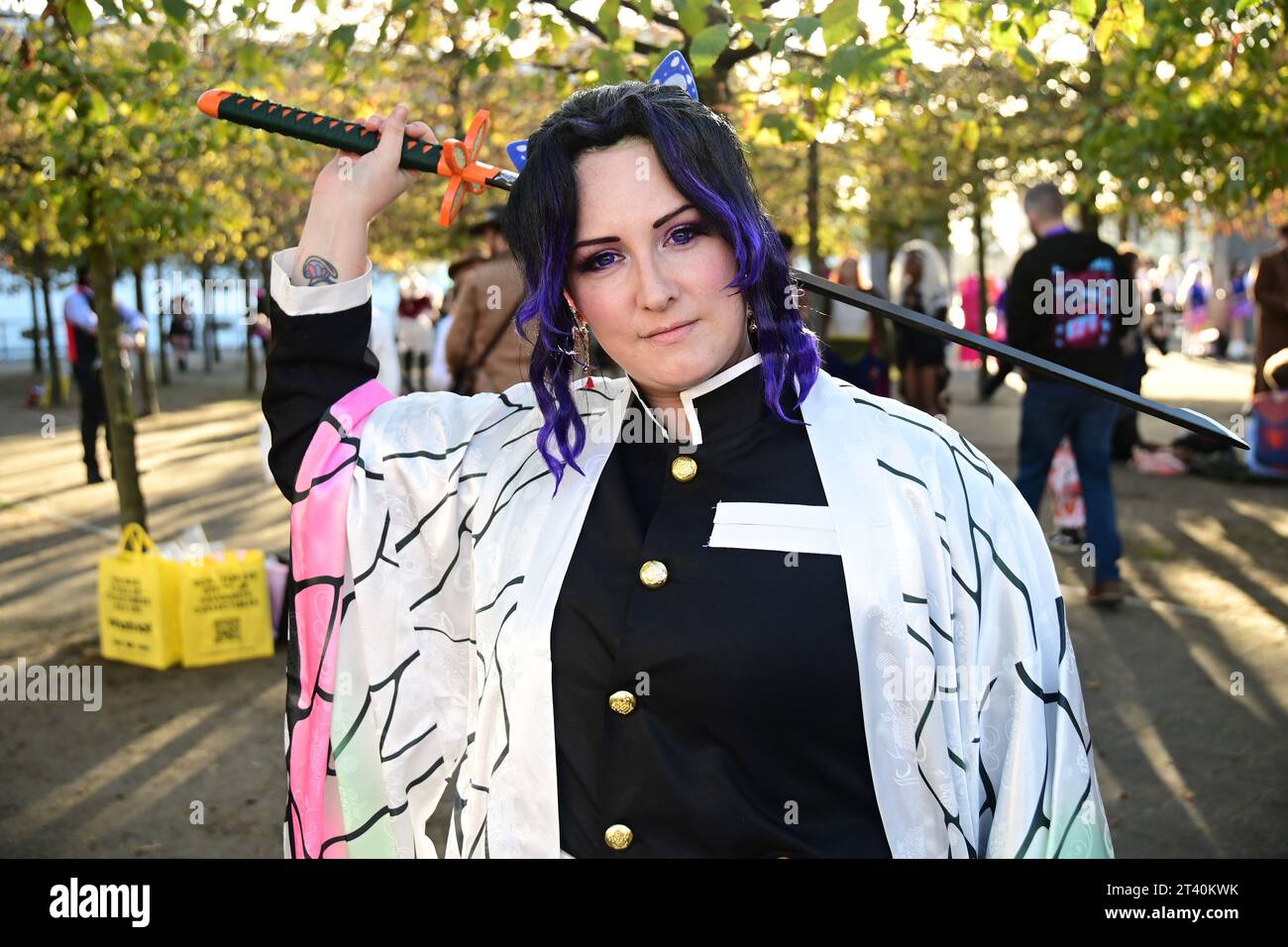 ExCeL London, UK, 27th October 2023. MCM Comic Con London 2023 at ExCeL ...