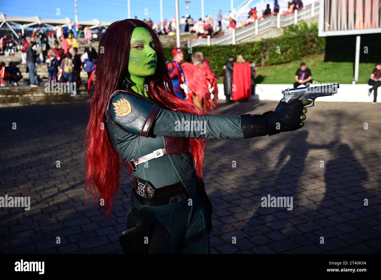 ExCeL London, UK, 27th October 2023. MCM Comic Con London 2023 at ExCeL ...