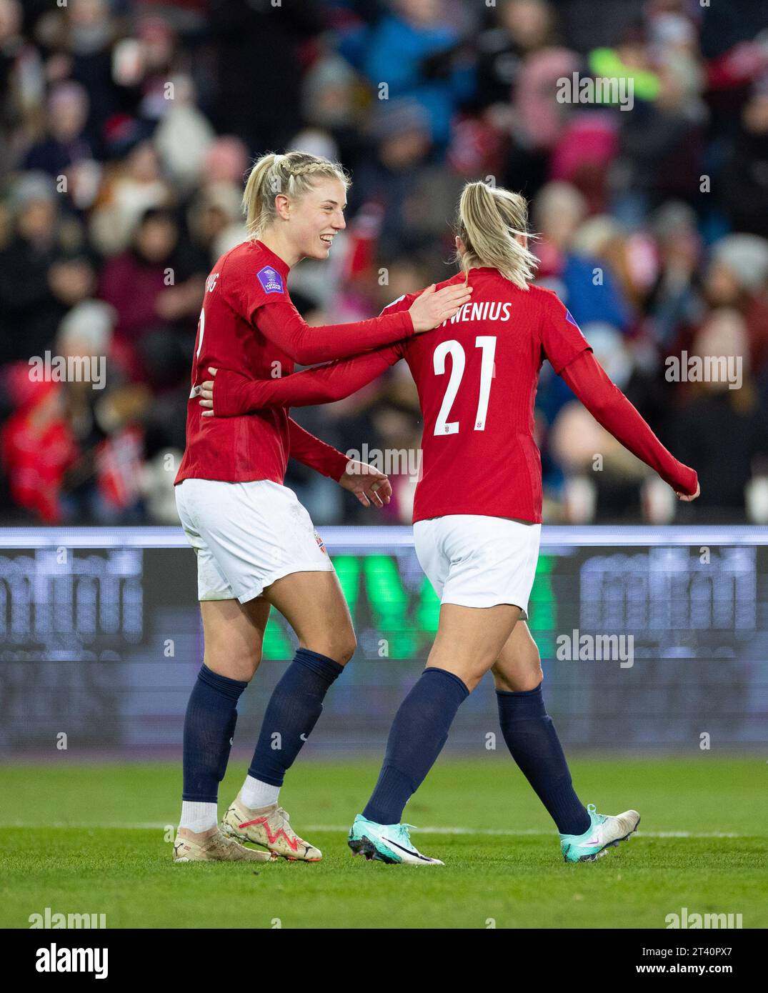 Oslo, Norway. 27th Oct, 2023. Oslo, Norway, October 27th 2023: Sophie ...