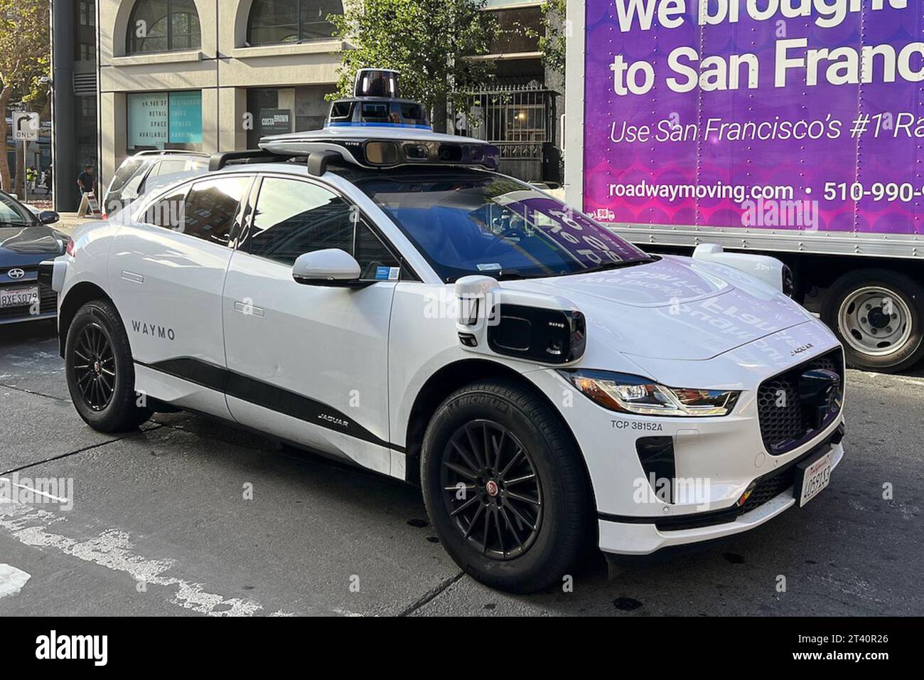 San Francisco, United States. 25th Oct, 2023. A Waymo self-driving ...
