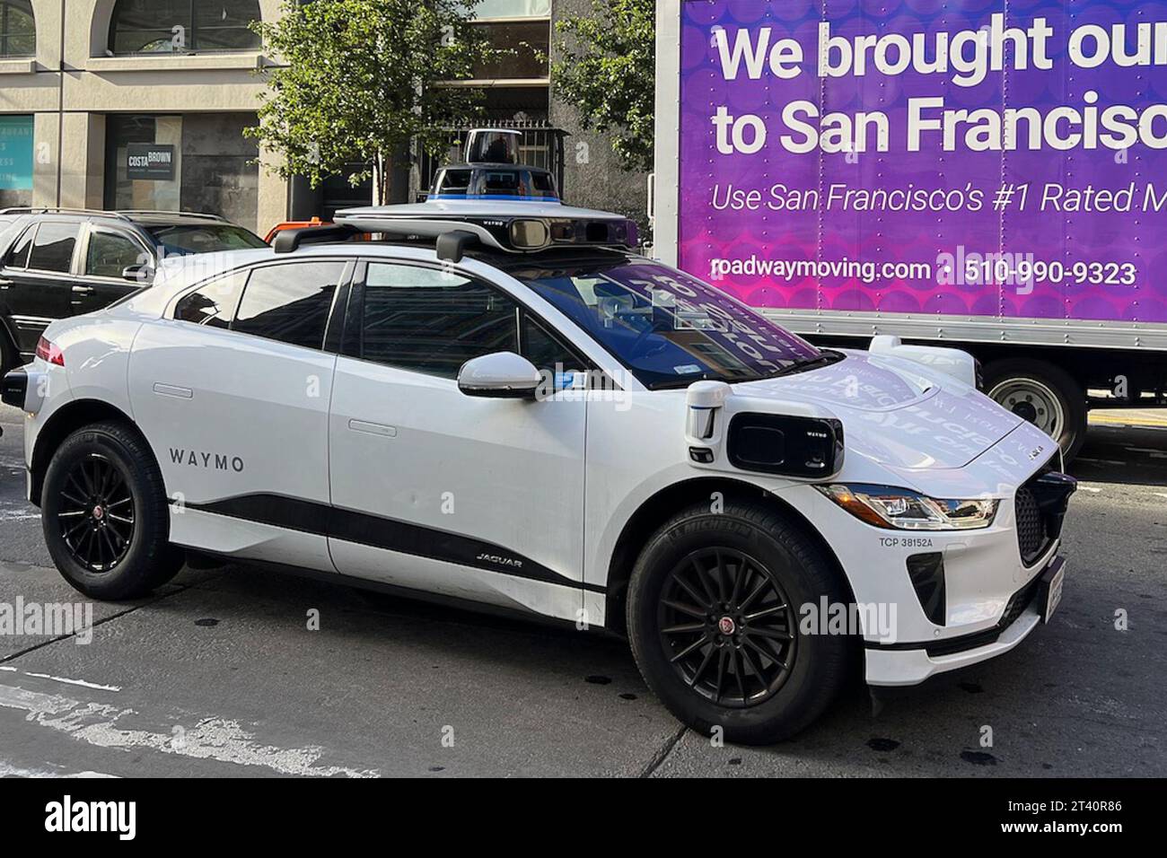 San Francisco, United States. 25th Oct, 2023. A Waymo self-driving ...