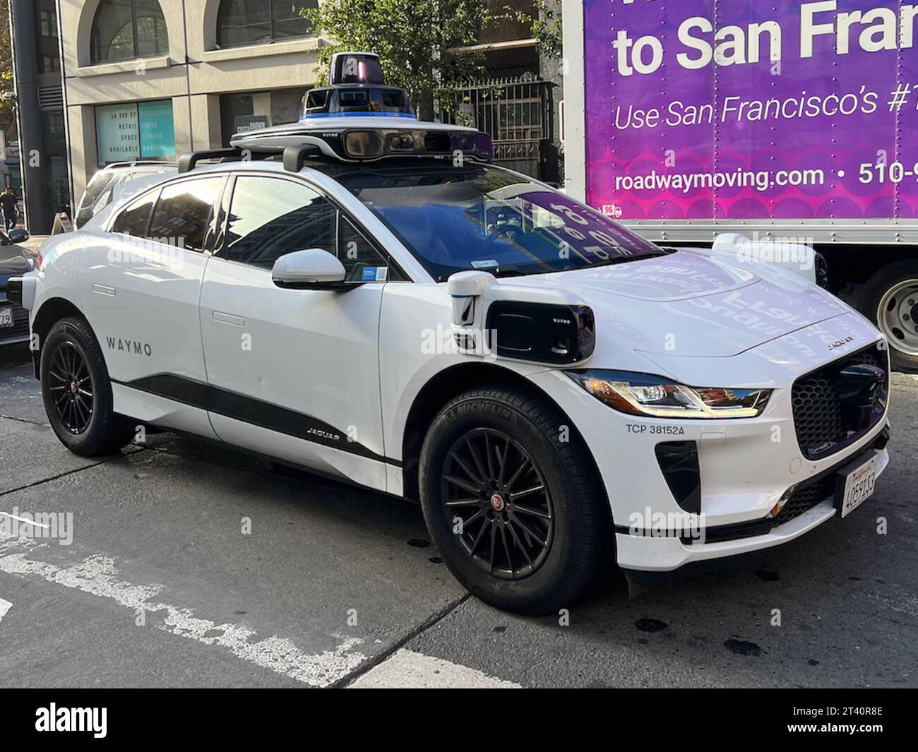 San Francisco, United States. 25th Oct, 2023. A Waymo self-driving ...