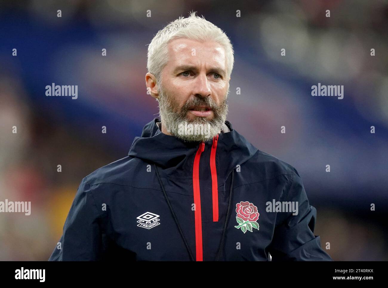 England fitness coach Aled Walters during the Rugby World Cup 2023 bronze final match at the ...