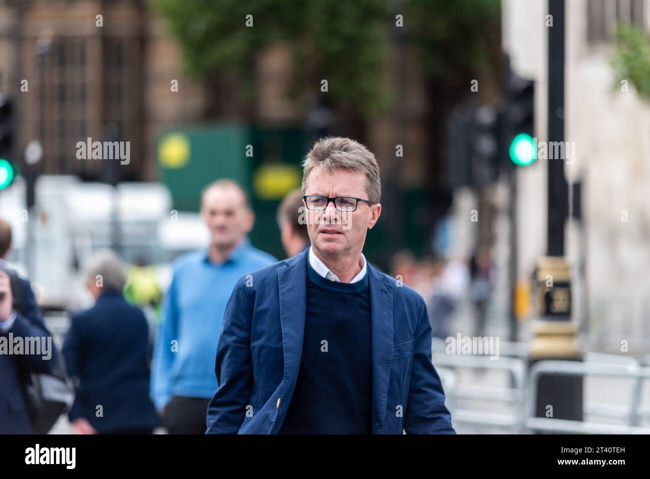 Nicky Campbell TV presenter arriving at Parliament as government ...