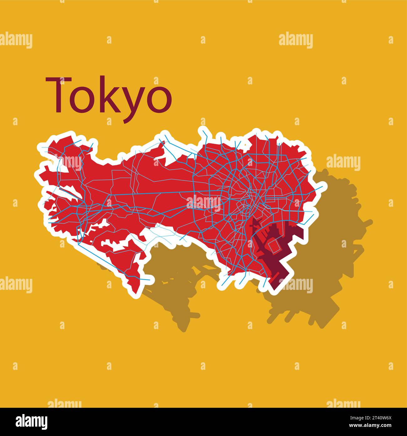 Tokyo transport Stock Vector Images - Alamy