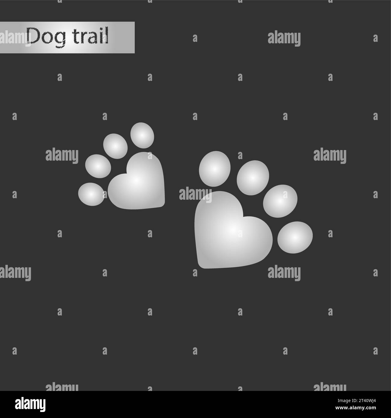 Cat tracks Black and White Stock Photos & Images - Alamy