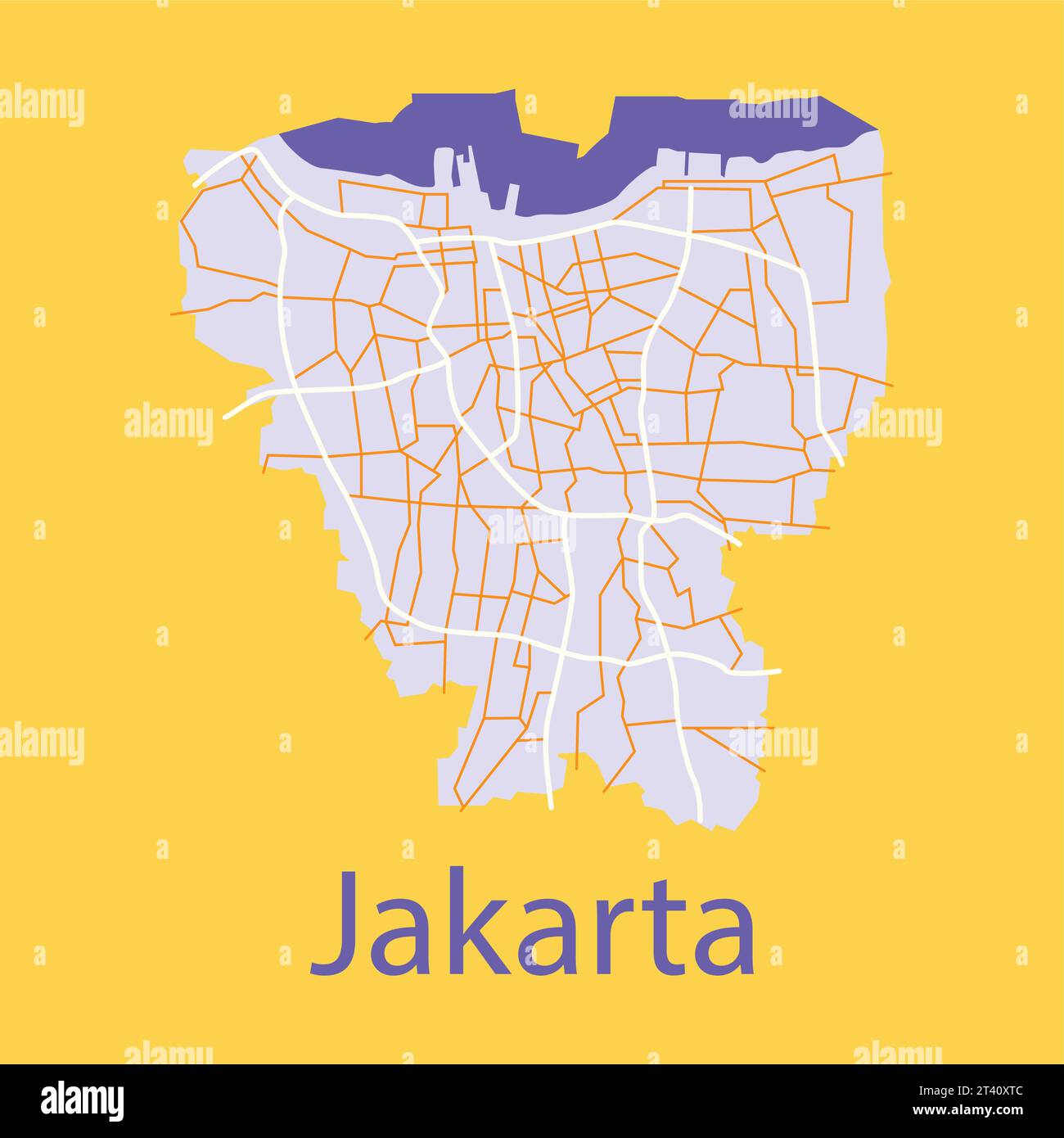 Indonesian capital jakarta Stock Vector Images - Alamy