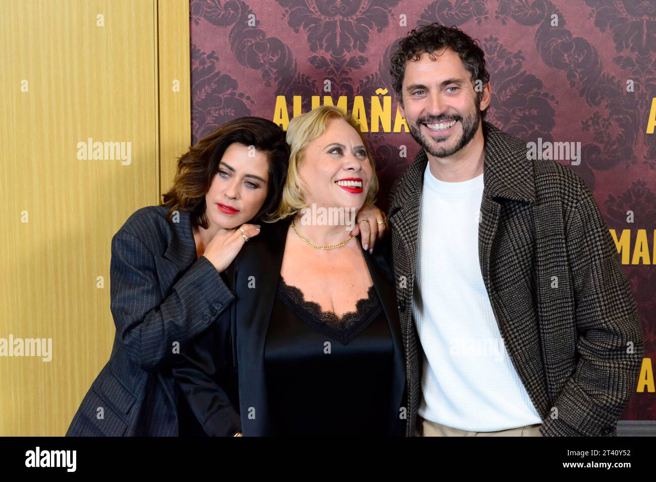 Maria Leon, Carmina Barrios and Paco Leon attended the premiere, of the ...