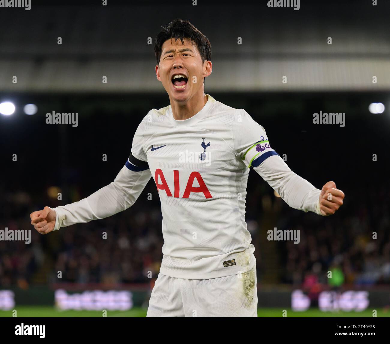 London, UK. 27th Oct 2023- Crystal Palace v Tottenham Hotspur - Premier ...