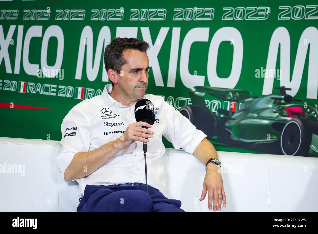 Press conference: ROBSON Dave, Williams F1 Team, portrait, during the ...