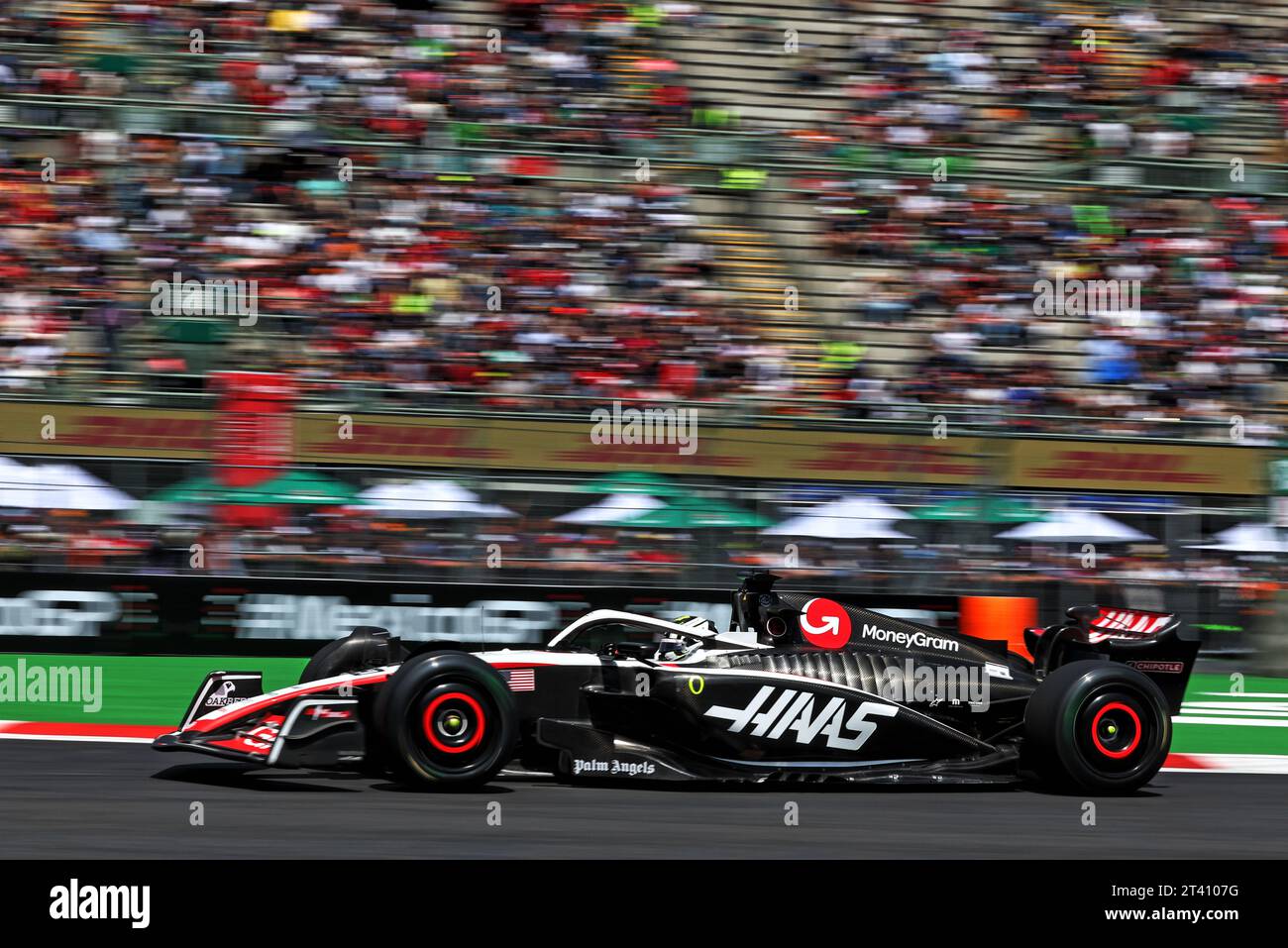 Mexico City, Mexico. 27th Oct, 2023. Oliver Bearman (GBR) Haas VF-23 ...