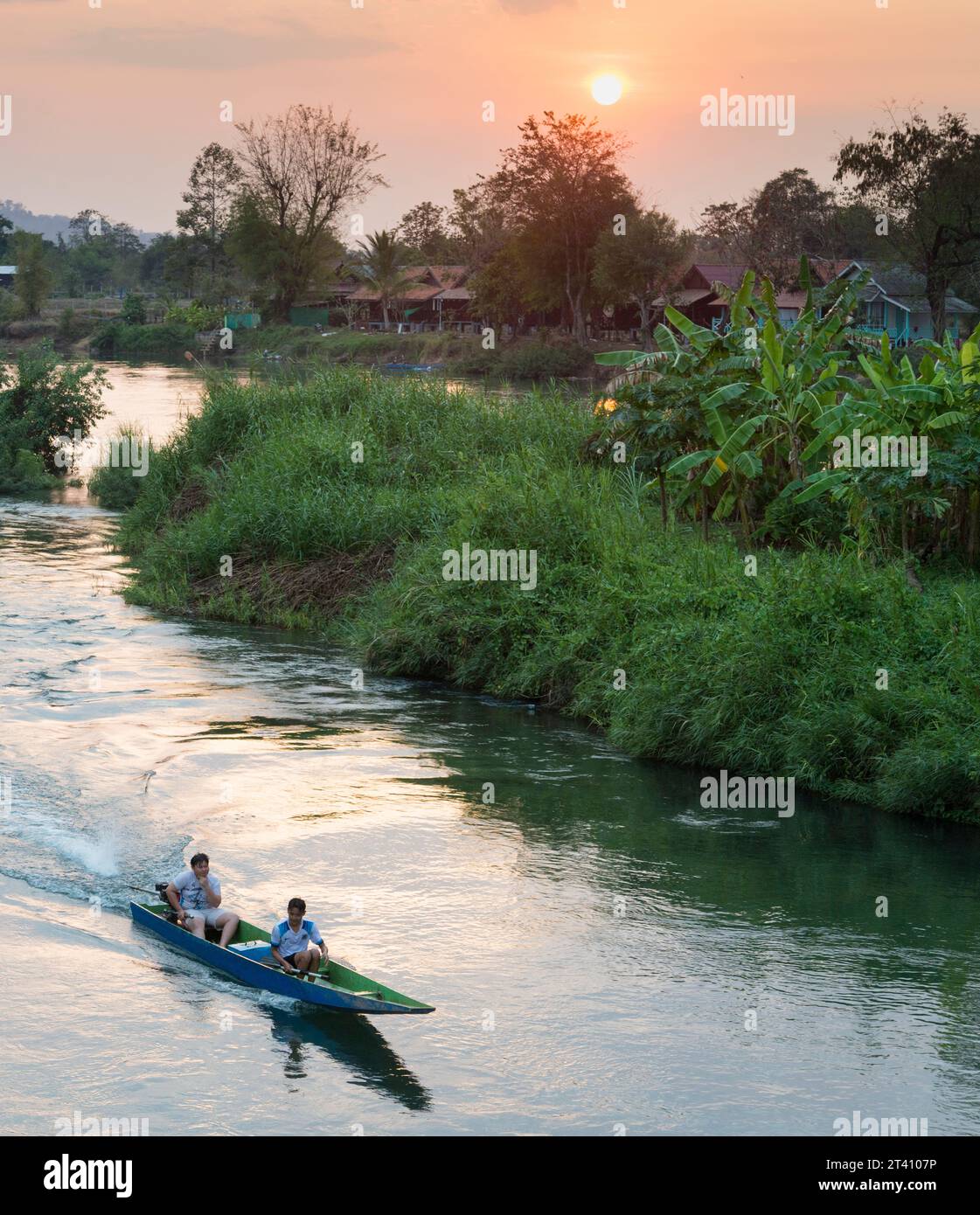 Champasak village hi-res stock photography and images - Alamy
