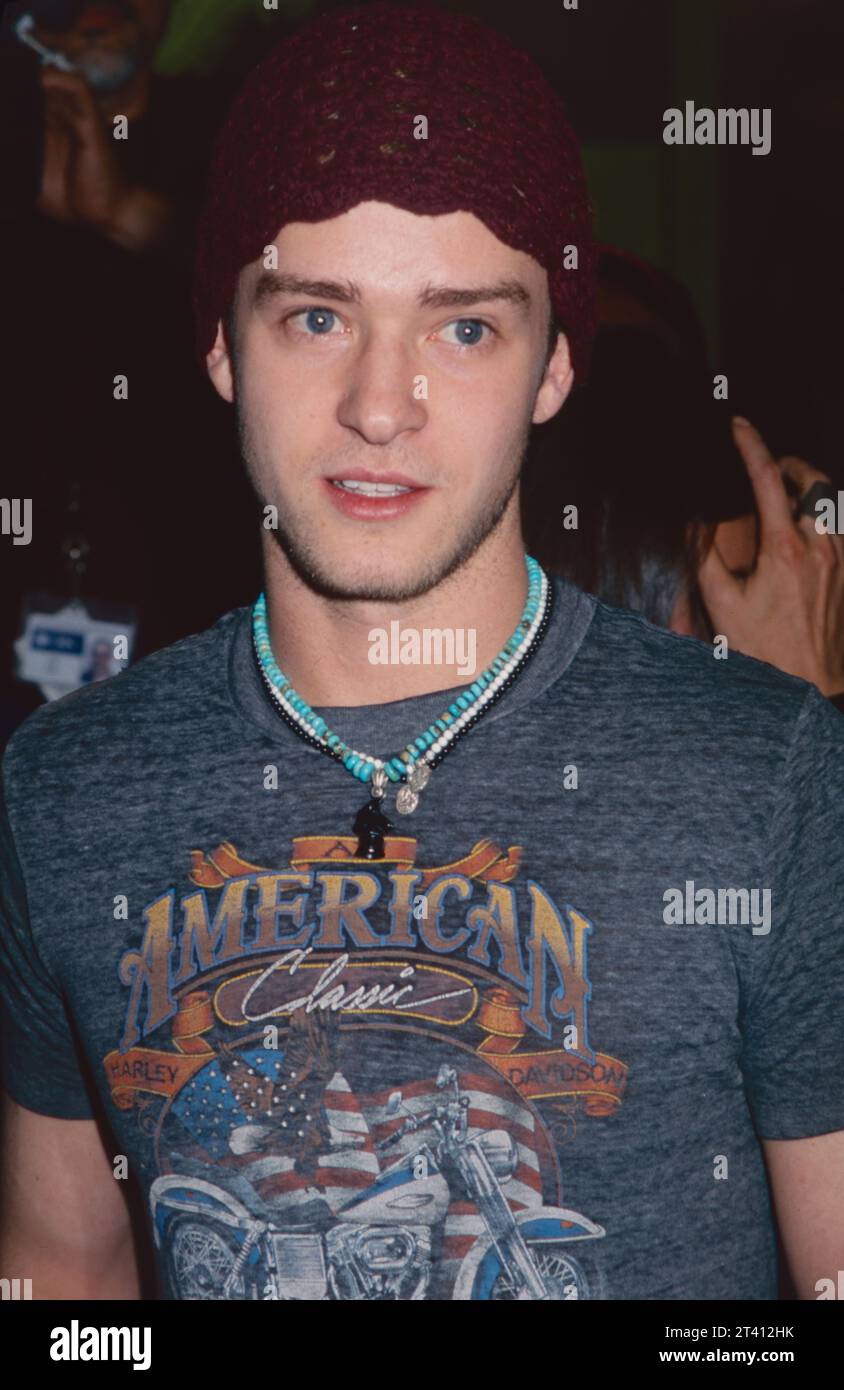 Justin Timberlake attends the opening night performance for Joey Fatone ...