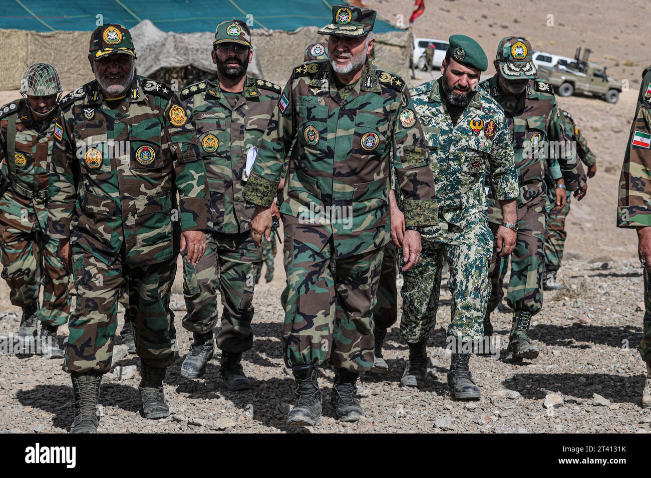 Nasr Abad, Isfahan, Iran. 27th Oct, 2023. Brigadier General KIOUMARS ...
