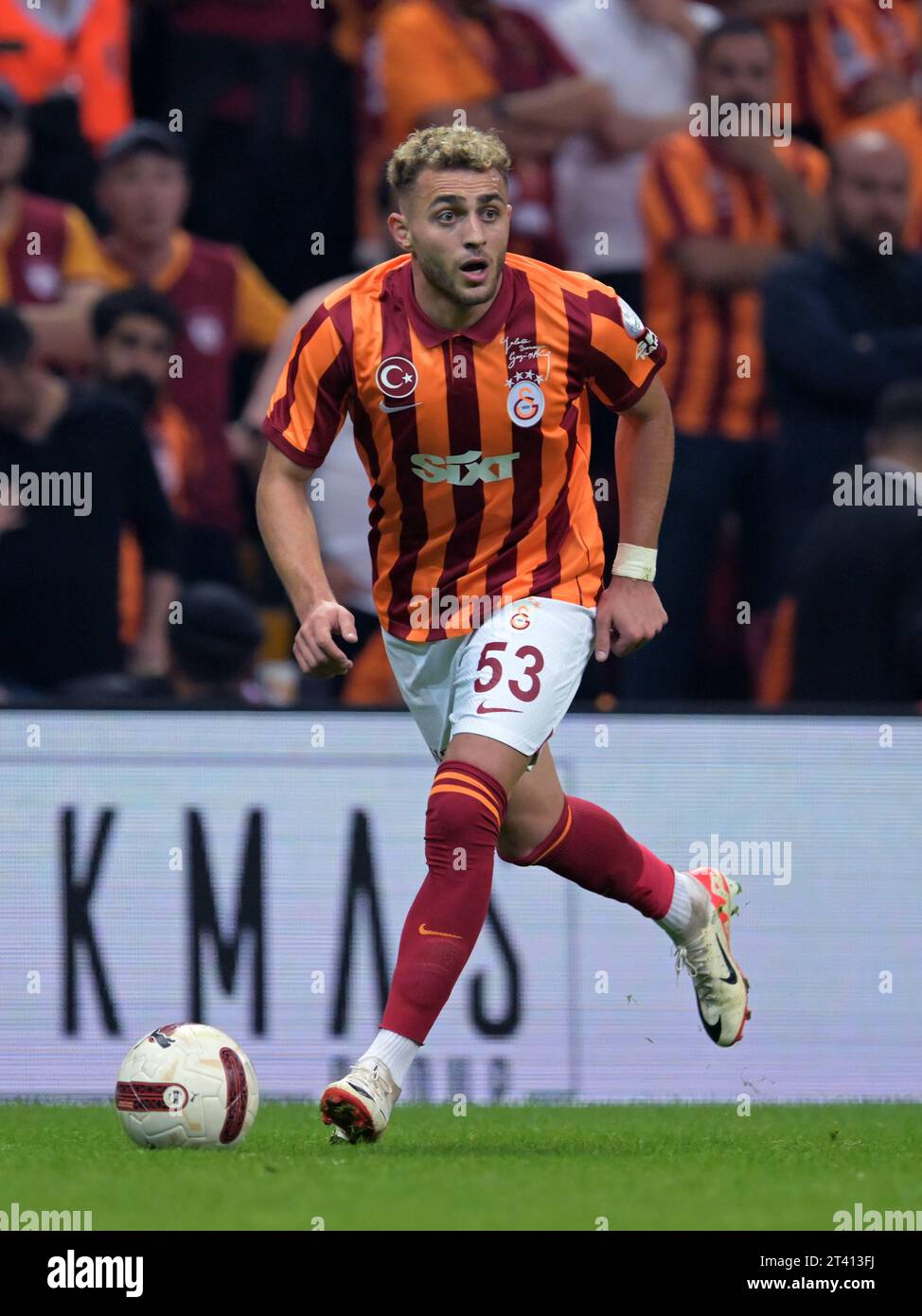 ISTANBUL - Baris Alper Yilmaz of Galatasaray during the Turkish Super ...