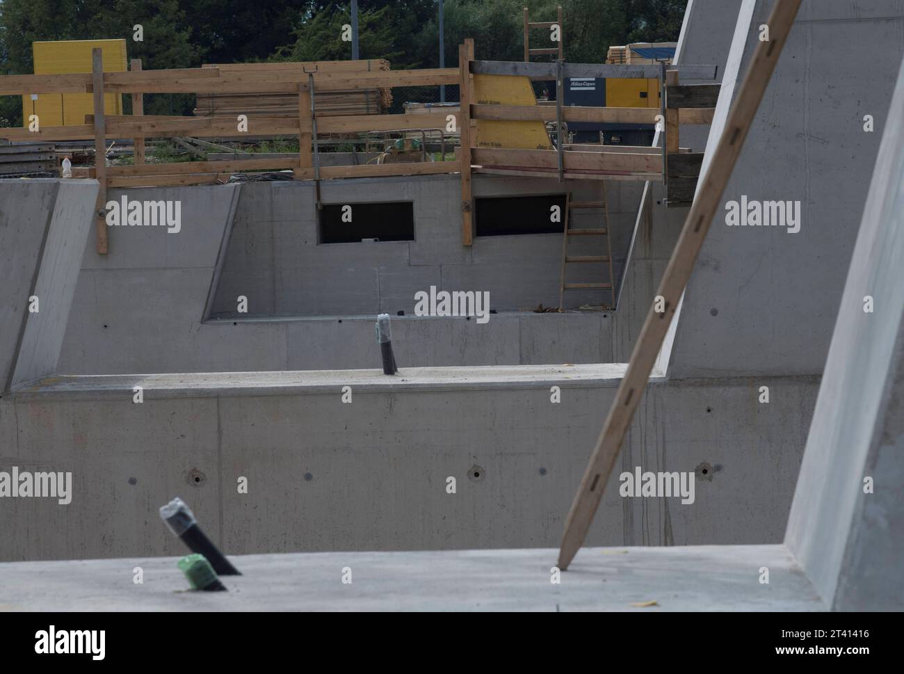 Industrial Concrete Building And Industrial Architecture For Mass ...