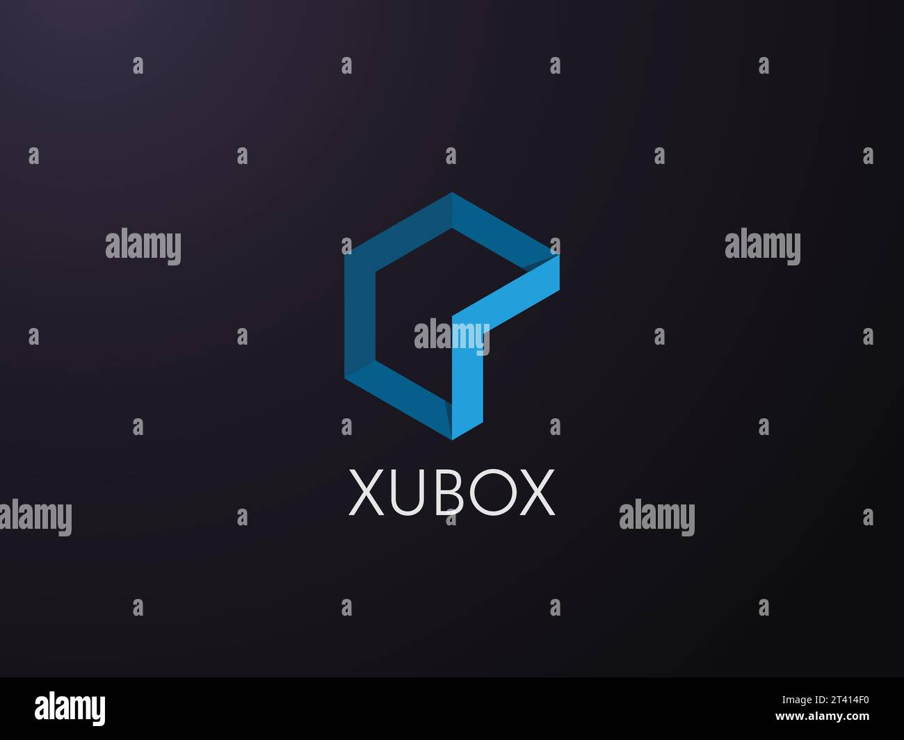 Abstract up element geometric hexagonal object Vector Image Stock ...