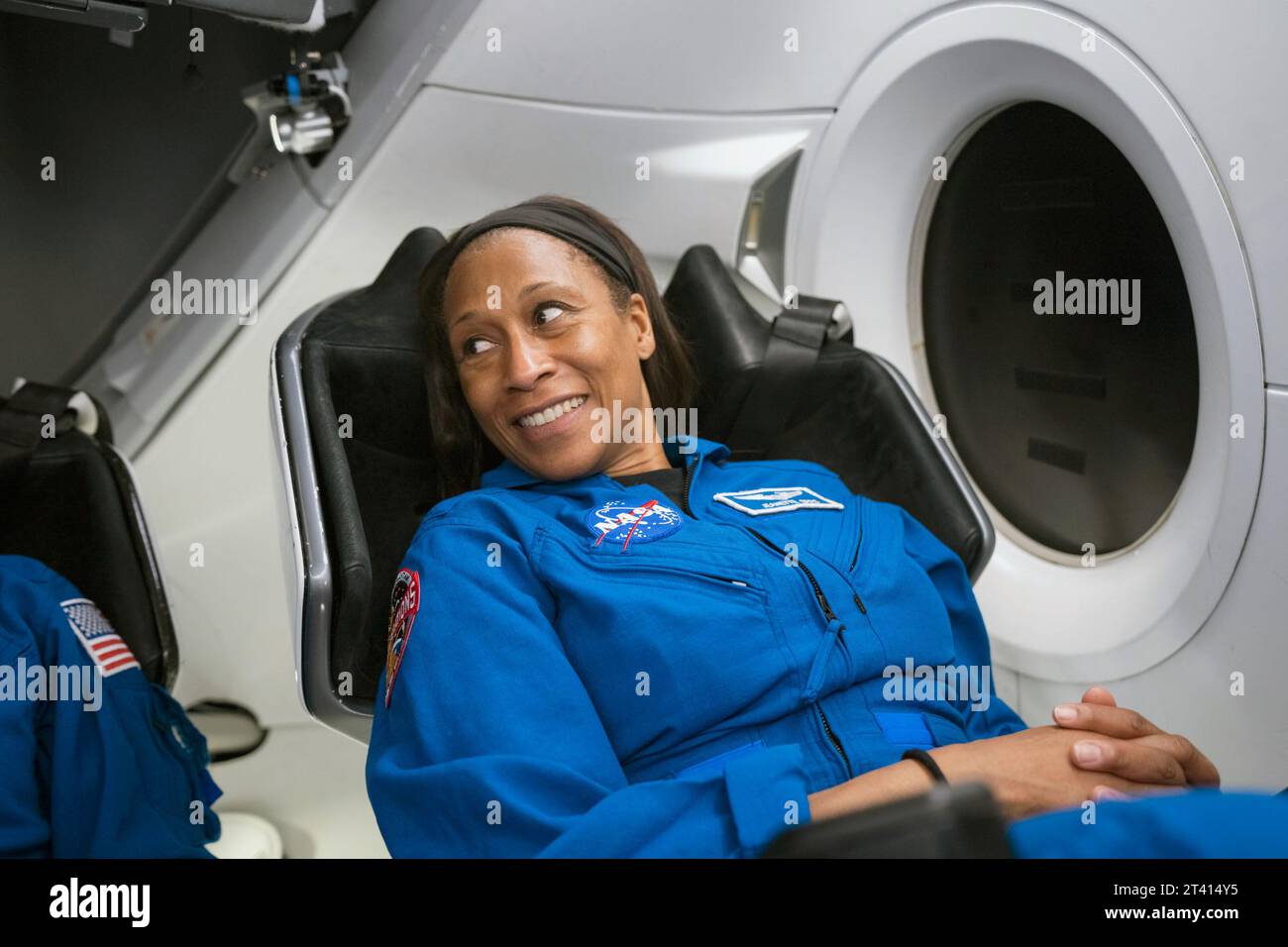 Hawthorne, California, USA. 15th Oct, 2023. The four SpaceX Crew-8 crew ...