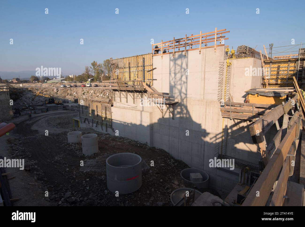 Industrial Concrete Building And Industrial Architecture For Mass ...