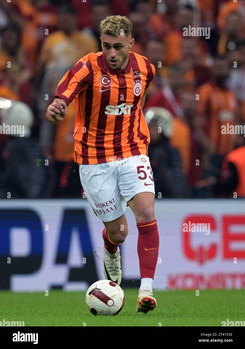 ISTANBUL - Baris Alper Yilmaz of Galatasaray during the Turkish Super ...
