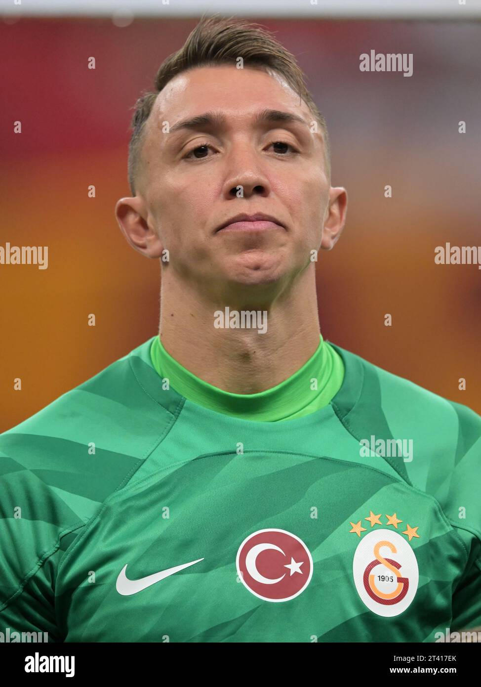 ISTANBUL - Galatasaray goalkeeper Fernando Muslera during the Turkish ...