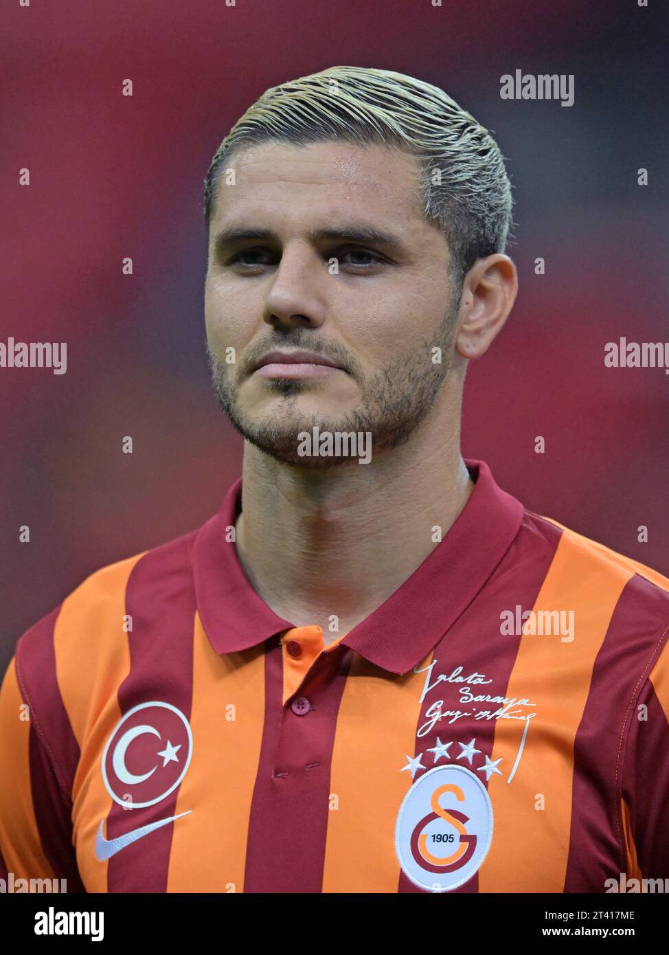 ISTANBUL - Mauro Icardi of Galatasaray during the Turkish Super Lig ... ISTANBUL - Mauro Icardi of Galatasaray during the Turkish Super Lig ...