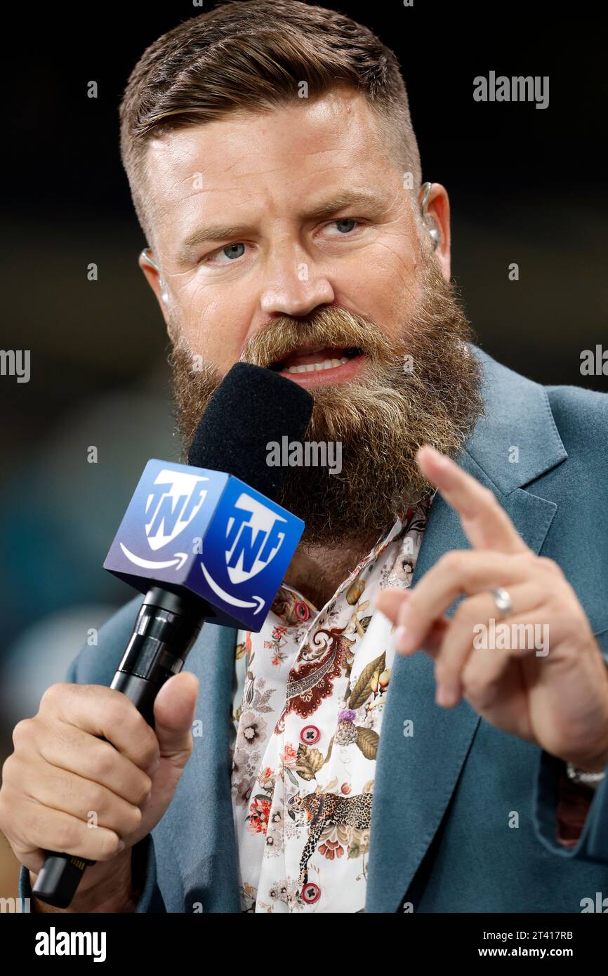 Amazon Prime Thursday Night Football commentator Ryan Fitzpatrick ...