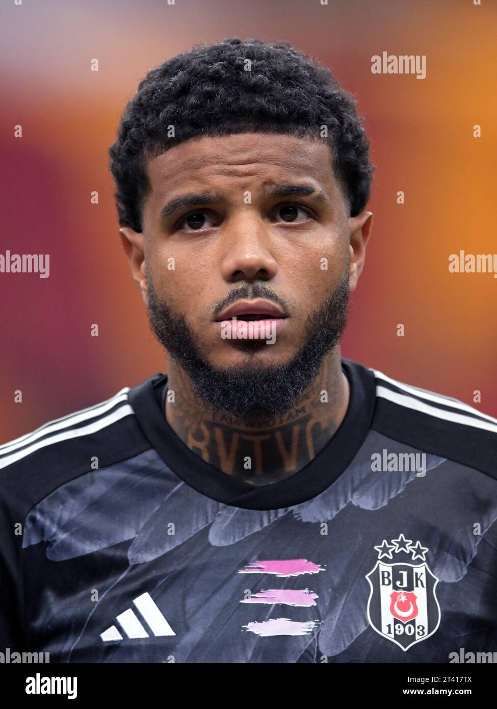 ISTANBUL - Valentin Rosier of Besiktas JK during the Turkish Super Lig ...
