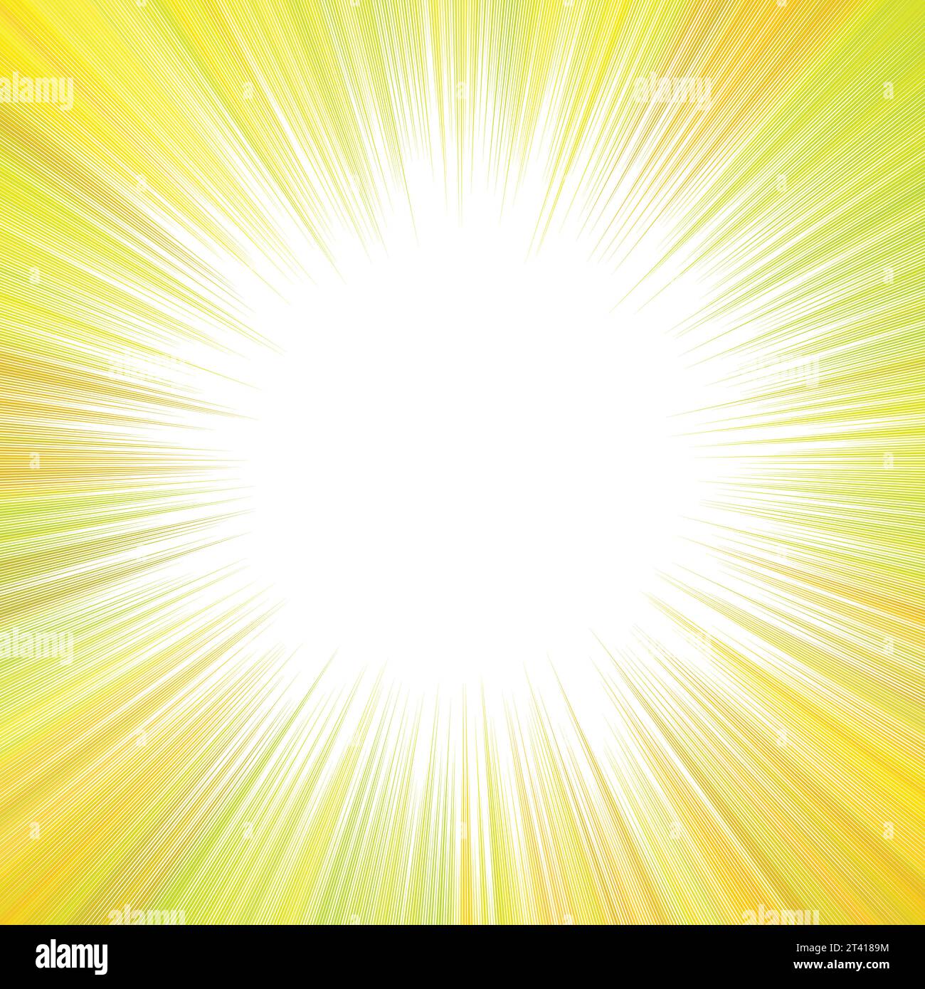 Yellow abstract psychedelic star burst background Vector Image Stock ...