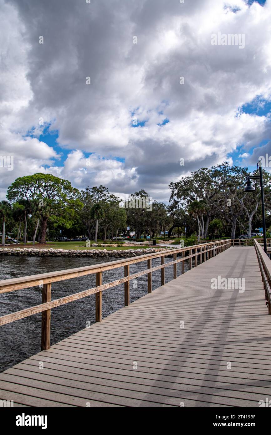 Bradenton, Florida, Manatee County-Scenes around Bradenton Riverwalk ...