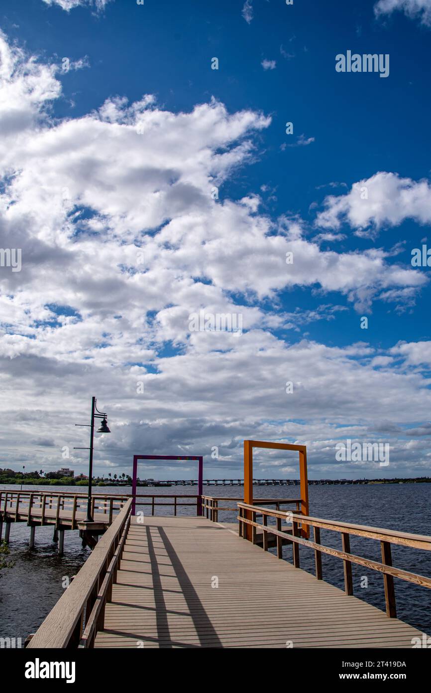 Bradenton, Florida, Manatee County-Scenes around Bradenton Riverwalk ...