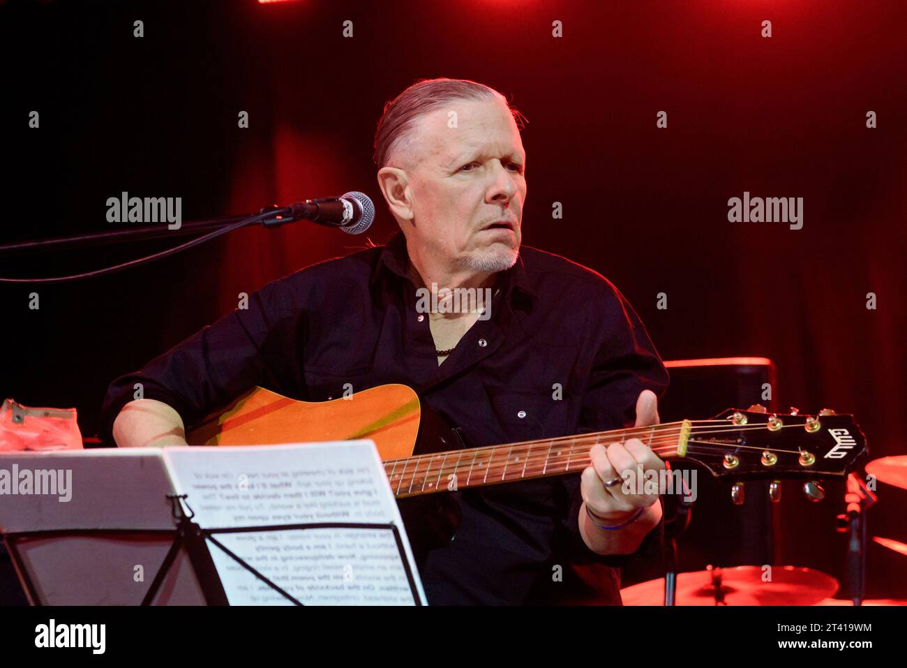 RIGA, Latvia. 27th Oct, 2023. American experimental rock band SWANS ...