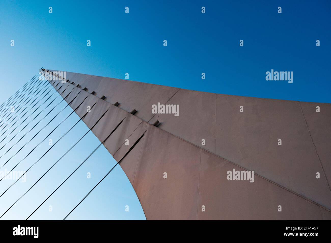 Argentina, Buenos Aires, ana Woman's Bridge, by Santiago Calatrava ...