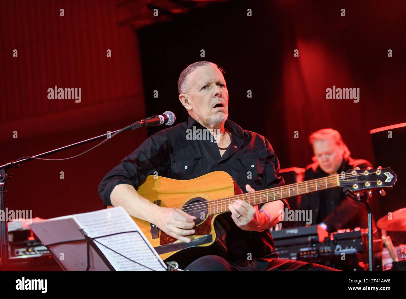 RIGA, Latvia. 27th Oct, 2023. American experimental rock band SWANS ...
