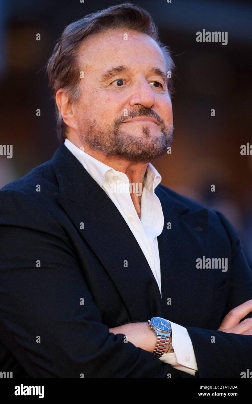 Rome, Italy. 27th Oct, 2023. Christian De Sica attends the red carpet ...