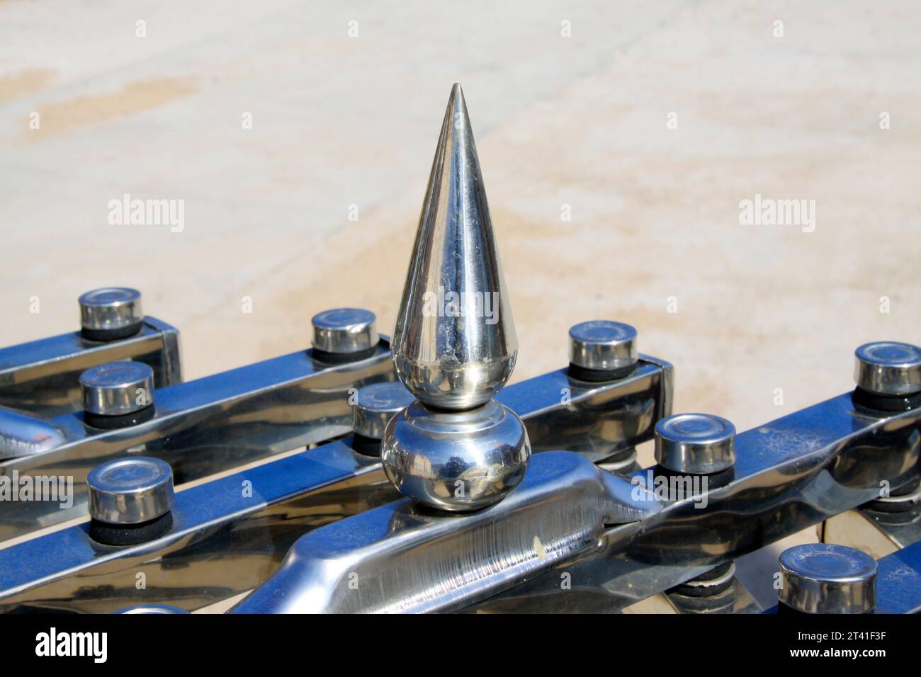 Stainless steel metal parts, closeup of photo Stock Photo - Alamy
