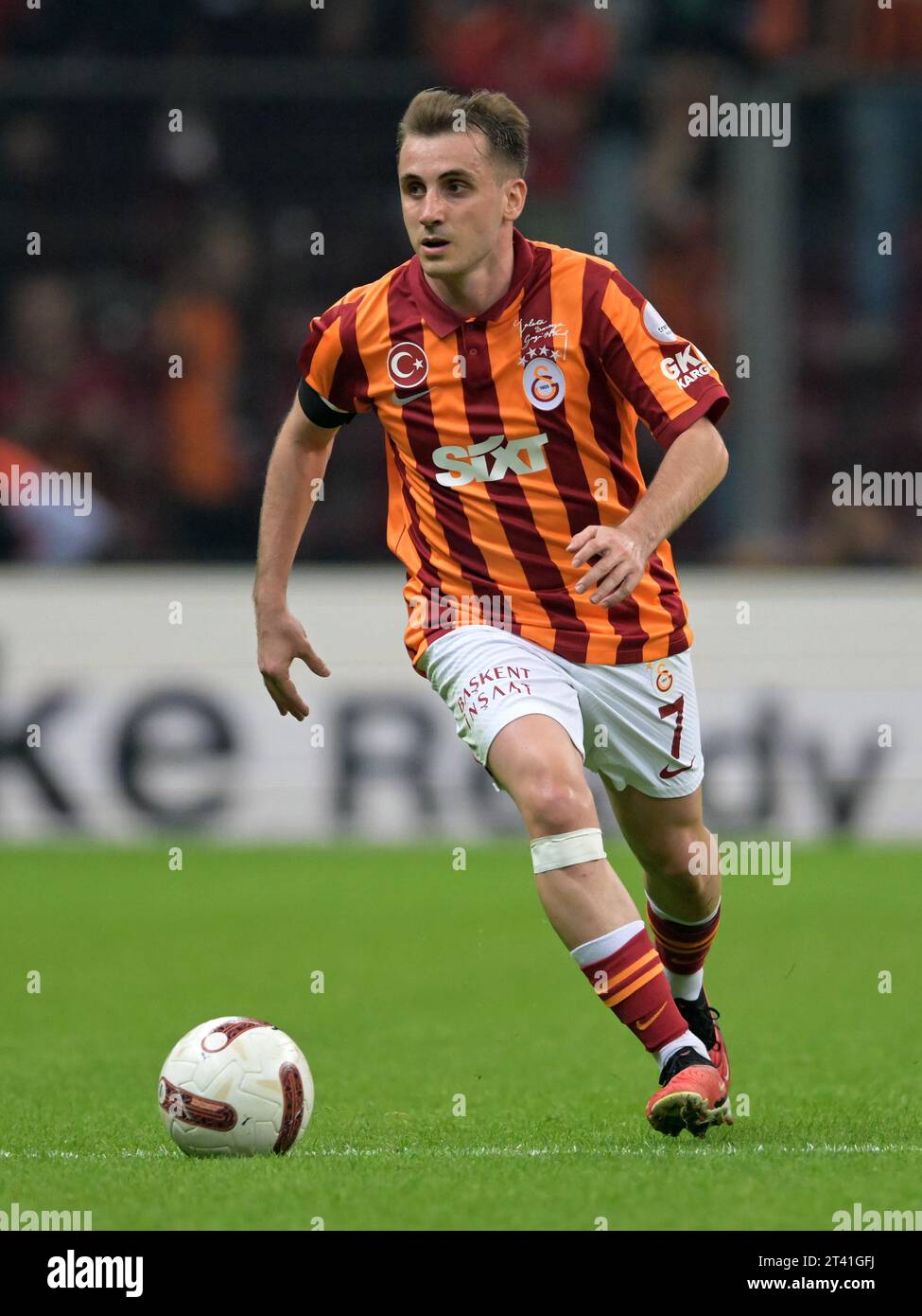 ISTANBUL - Kerem Akturkoglu of Galatasaray during the Turkish Super Lig ...