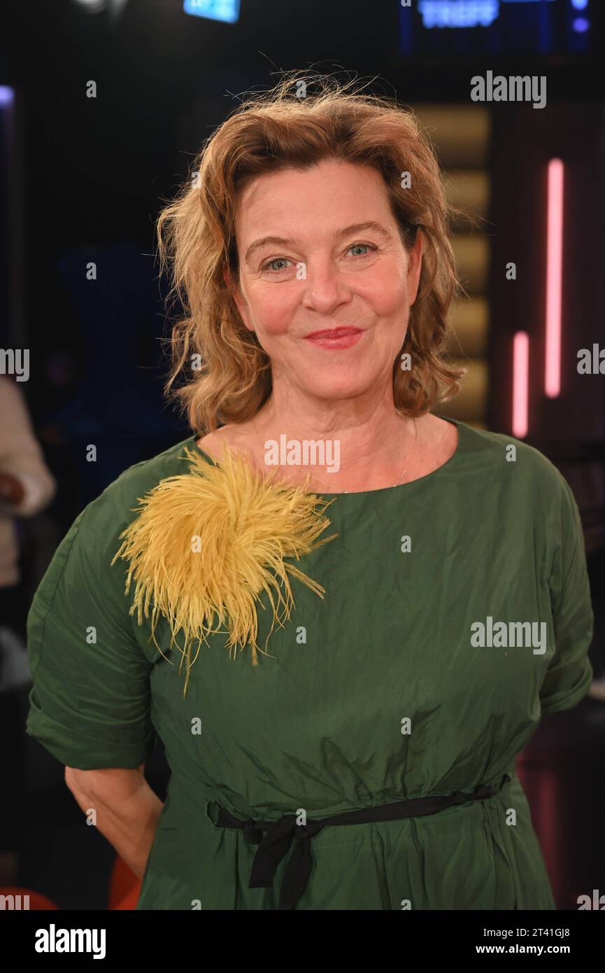 Die Schauspielerin Margarita Broich zu Gast in der WDR Talkshow Kölner ...