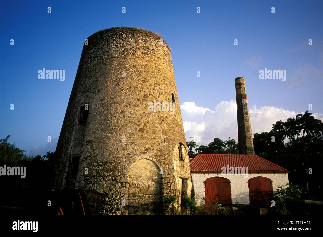 Barbados, St. Peter, Sugar Mill, St. Nicholas Abbey Stock Photo - Alamy