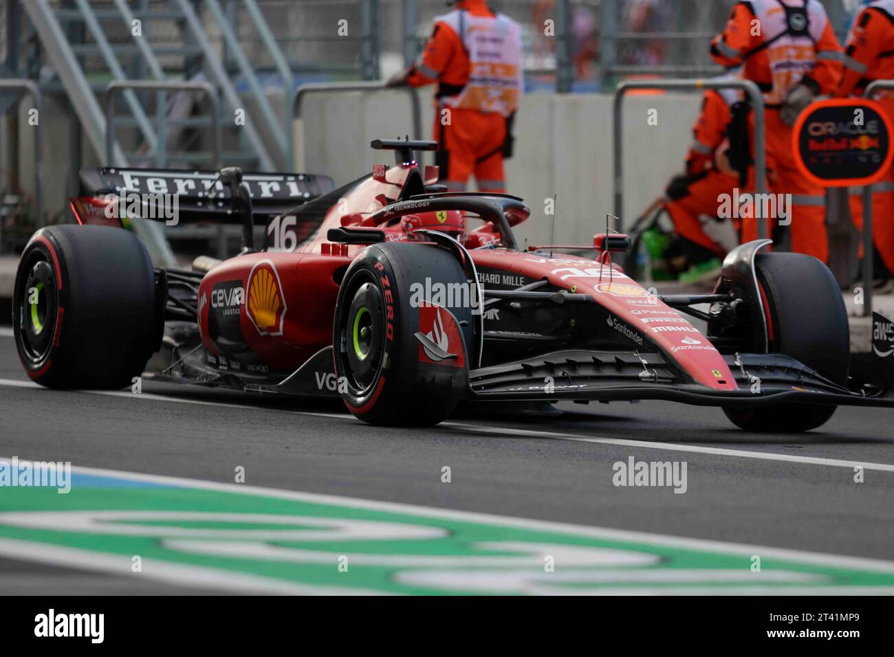 Mexico City, Mexico City, Mexico. 27th Oct, 2023. Ferrari car number 16 ...