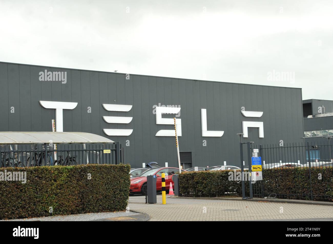 Tesla dealer, Amsterdam. The Netherlands Stock Photo - Alamy