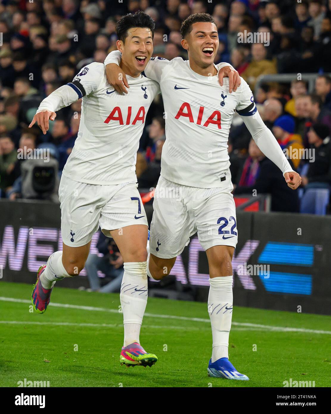 London, UK. 27th Oct, 2023. 27 Oct 2023 - Crystal Palace v Tottenham ...