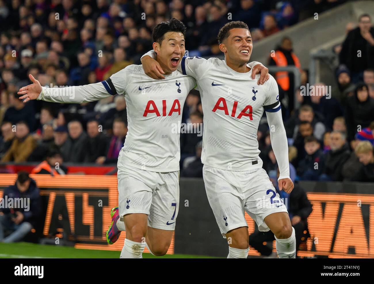 London, UK. 27th Oct, 2023 - Crystal Palace v Tottenham Hotspur ...