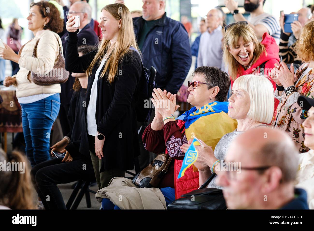 PORTO, PORTUGAL - 2023/05/28: An intercultural event brought together ...