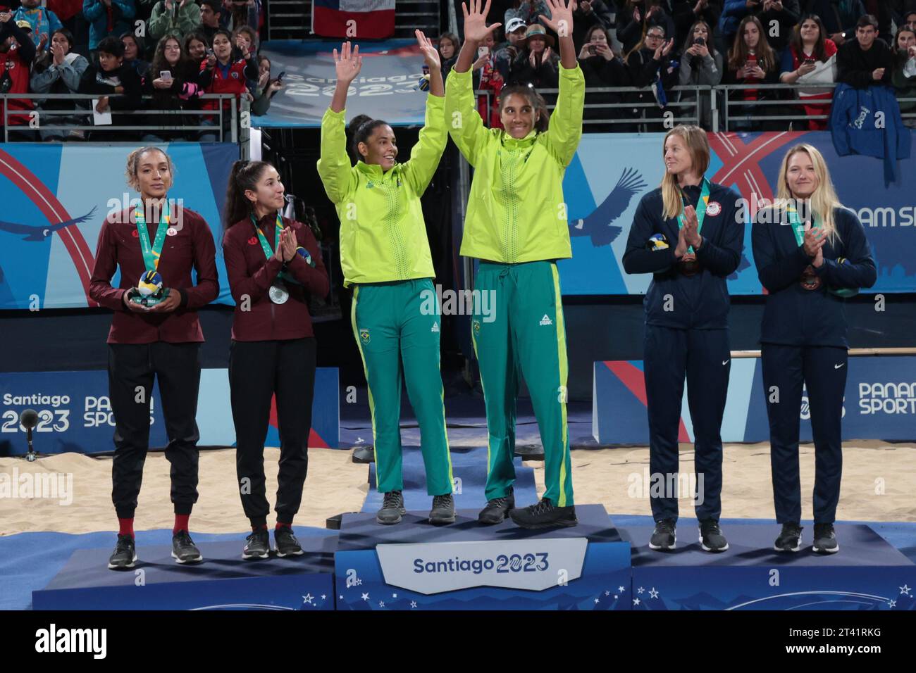 Santiago, Chile, USA. 27th Oct, 2023. Santiago (CHL), 10/27/2023 - PAN ...