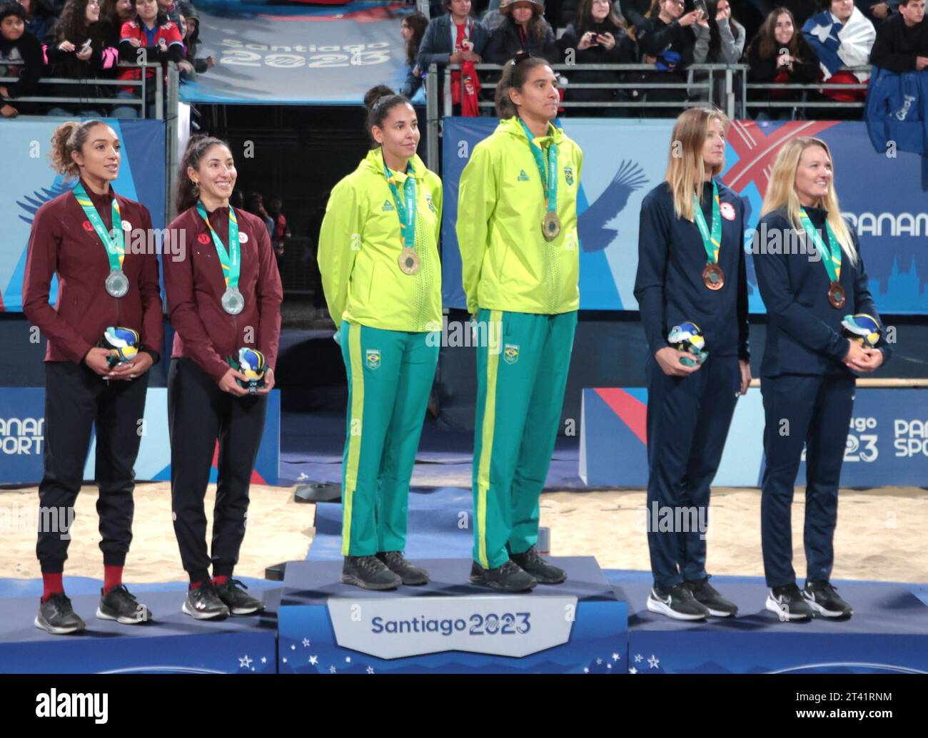 Santiago, Chile, USA. 27th Oct, 2023. Santiago (CHL), 10/27/2023 - PAN ...