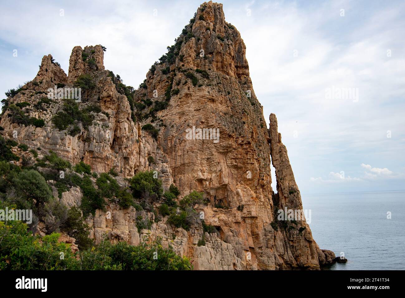 Pedra Longa Limestone - Sardinia - Italy Stock Photo - Alamy