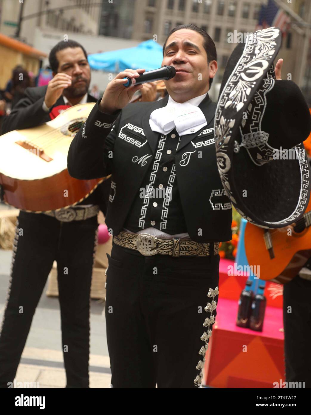 New York, New York, USA. 27th Oct, 2023. Performer seen at Mexico Week ...